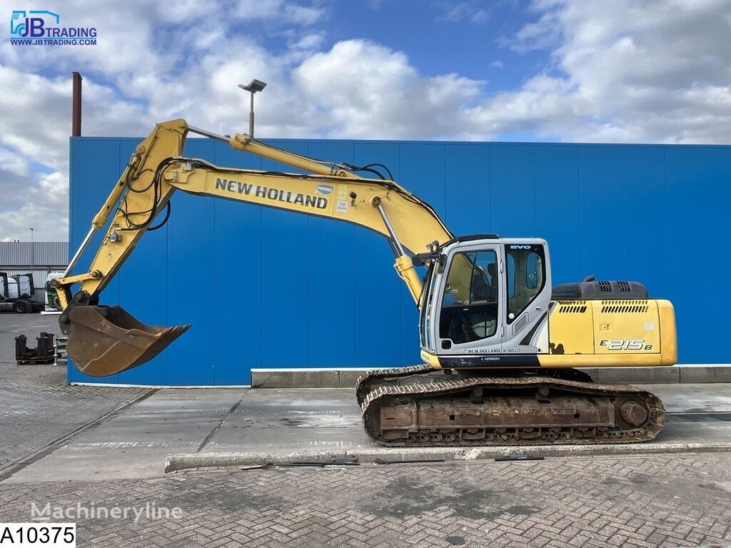 New Holland E215BL 118 kW, Airconditioning, Crawler excavator bager guseničar