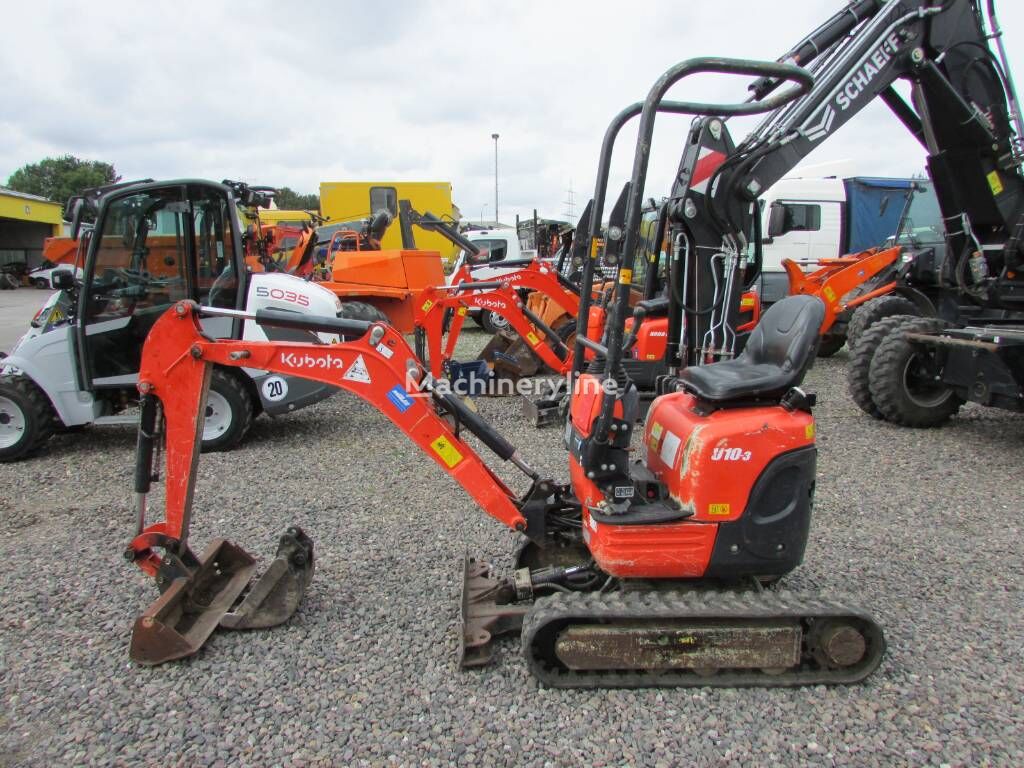 Kubota U 10-3 Mikrobagger mit MS01 10.500 EUR netto mini bager