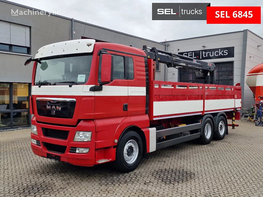 MAN TGX 26.400 6x2-2 BL ZF Intarder / HIAB 166K PRO / Lenkachse / Li pokretna dizalica