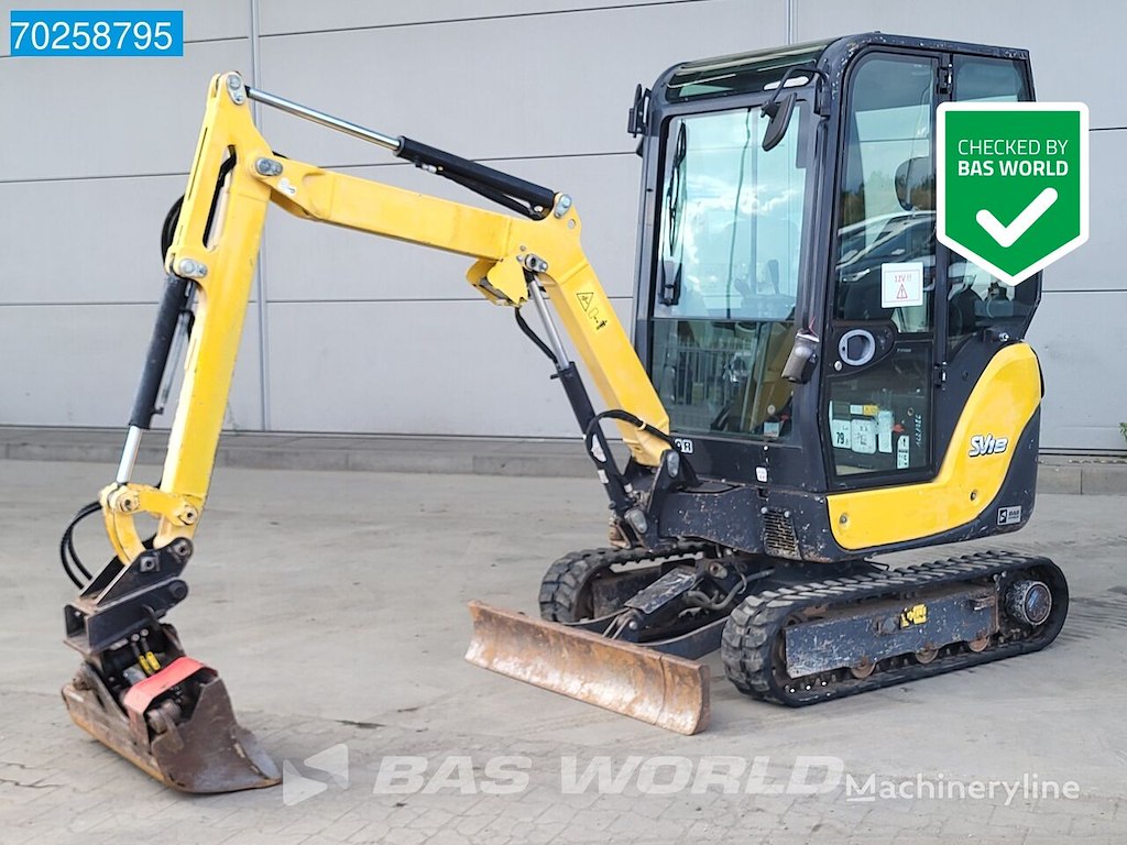 Yanmar SV18 mini bager