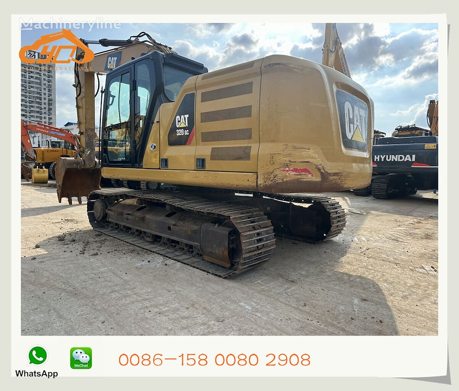 Caterpillar 320GC bager guseničar