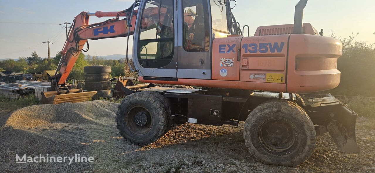 Fiat-Kobelco EX135W+Rototilt bager točkaš