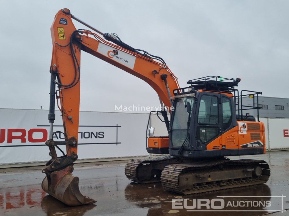 Prodaje se Doosan DX140LC-7 mini bager na aukciji