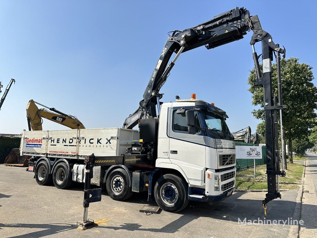 Volvo FH 440 8X4 + CRANE HIAB 288 E-5 HIPRO + JIB 45X-3 + ROTATOR - EU pokretna dizalica