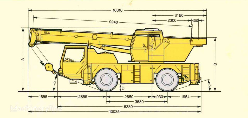 Liebherr LTM 1030-2.1 pokretna dizalica