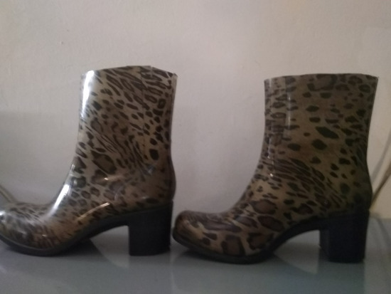 Gumene cizme leopard