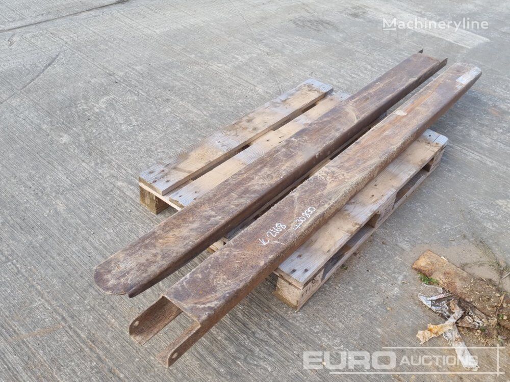 Prodaje se Fork Extension to sut Fork Lift (2 of) kašiku za prednje utovarivač na aukciji