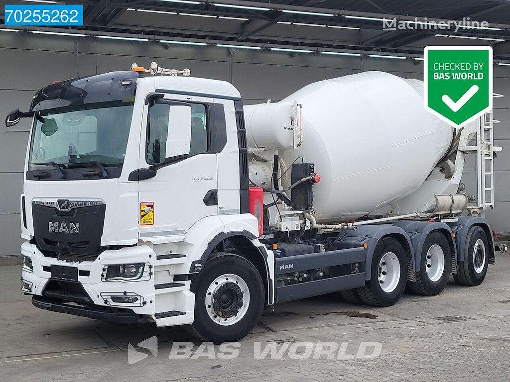 MAN TGS 35.430 8X4 9m3 Intermix Automatic Lift+Lenkachse Euro 6 kamion s mešalicom za beton