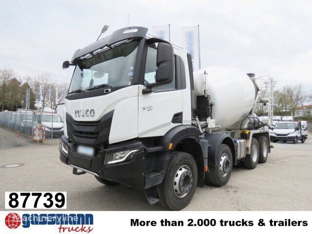 IVECO X-Way AD360X40BZ kamion s mešalicom za beton