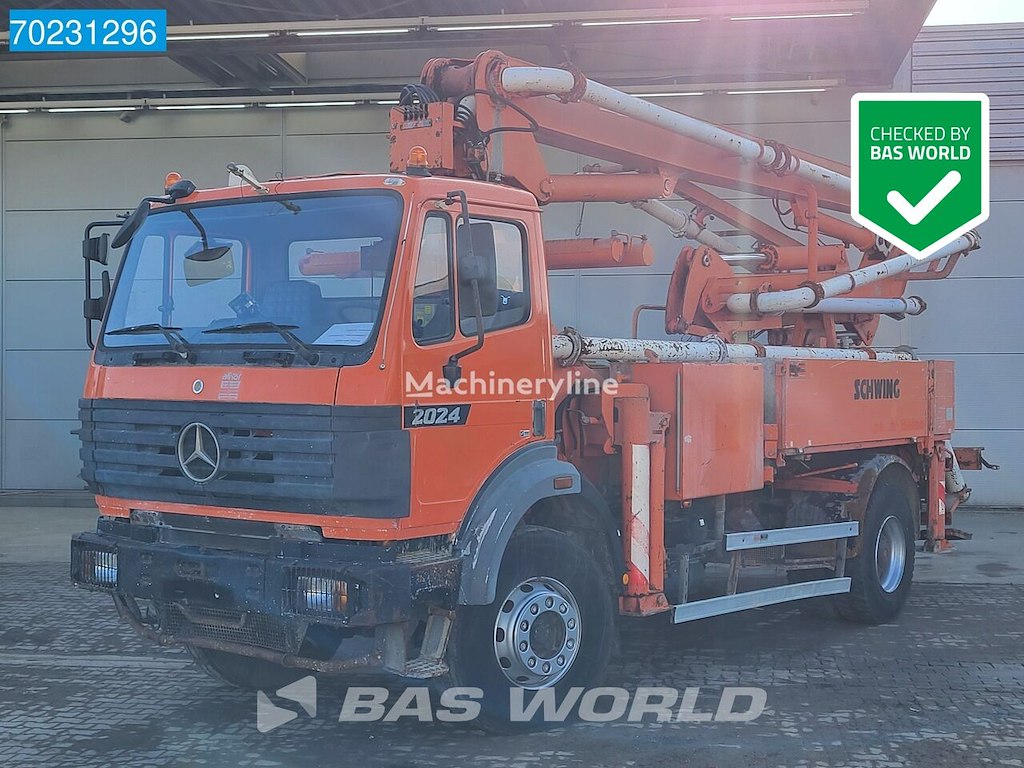 Mercedes-Benz SK 2024 4X2 Manual Big-Axle Steelsuspension Euro 2 pumpa za beton