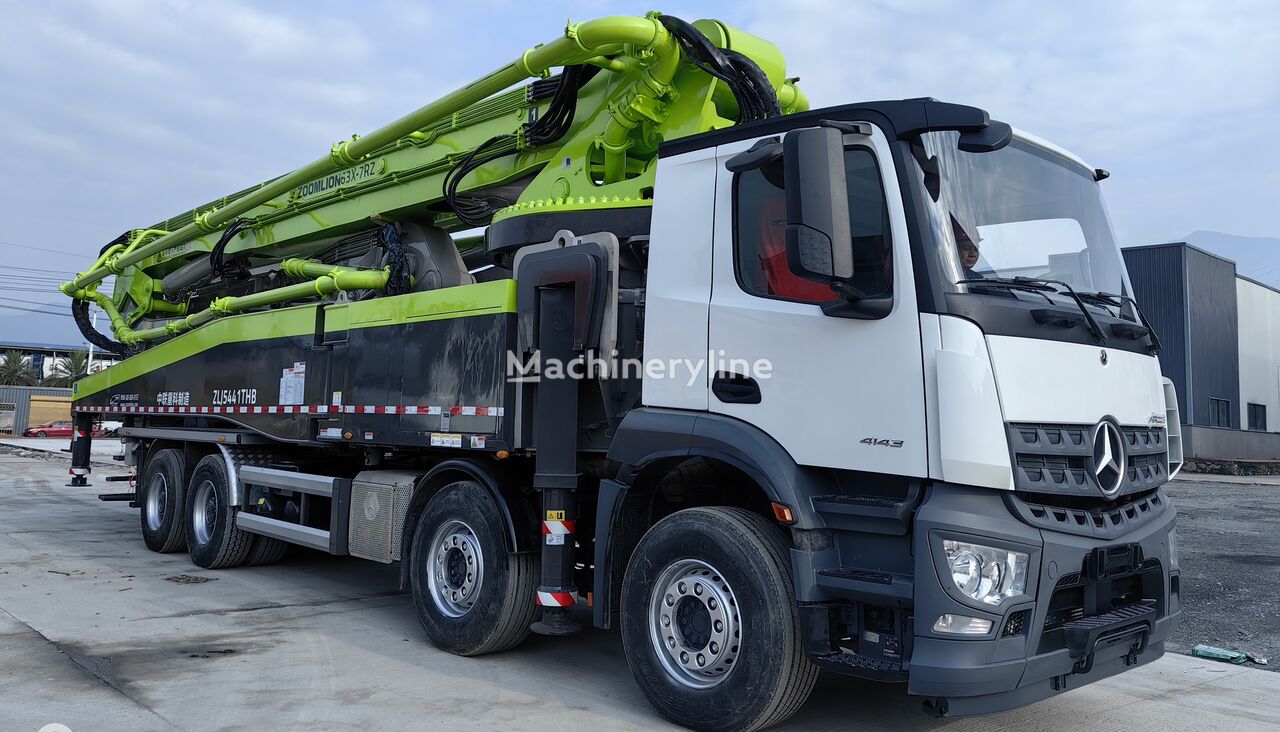 Zoomlion 63mts-6 na šasiji Mercedes-Benz Arocs 4143 pumpa za beton