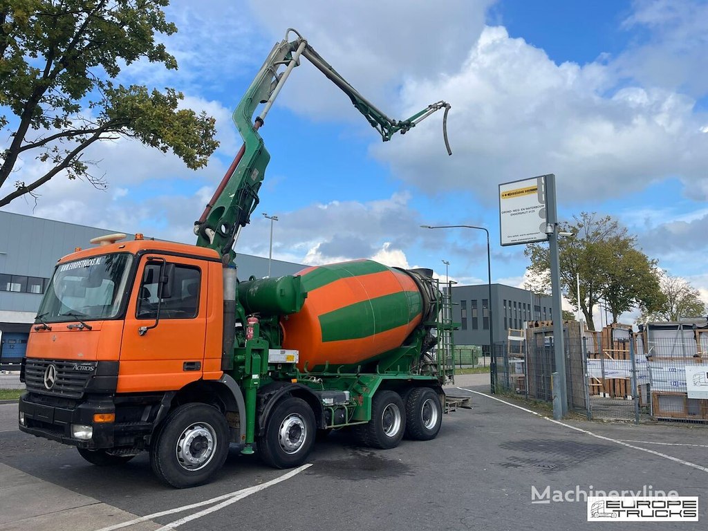 Mercedes-Benz Actros 3240 Full Steel - Putzmeister - Manual - Remote Control pumpa za beton