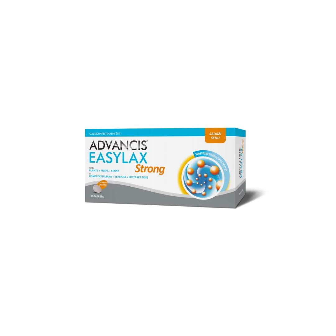 ADVANCIS EASYLAX Strong 20 Tableta kod Nadutosti i Zatvora