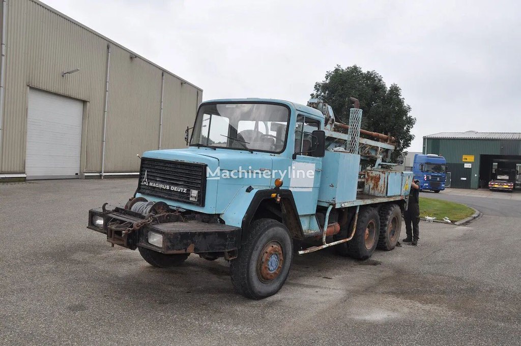 Magirus-Deutz iveco Bonne esperance / atlas copco bušaće postrojenje