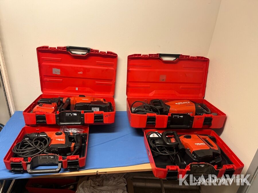 Prodaje se Hilti ningsmaskiner och Kombihammare Hilti 4 st pneumatski čekić na aukciji