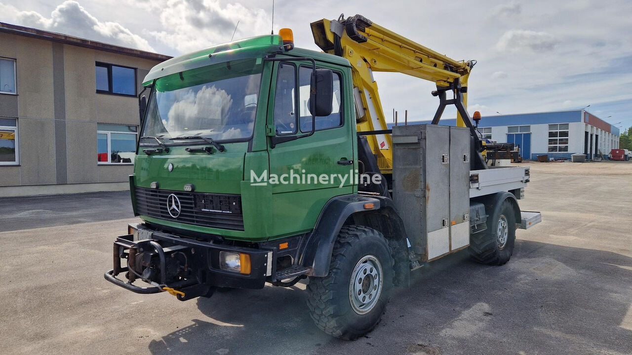 Mercedes-Benz 1124 4X4 Multitel lift auto dizalica s korpom