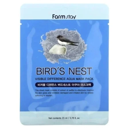 FarmStay Visible Difference Birds Nest Aqua Mask