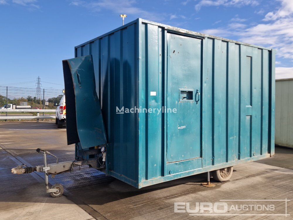 Prodaje se 12' Mobile Towable Welfare Unit, Generator, Toilet (Cannot Be Re radnički kontejner na aukciji