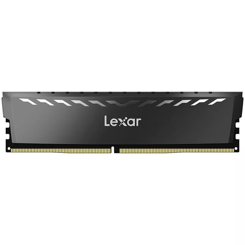 Lexar 8GB THOR DDR4 3600 UDIMM XMP Memory with white heatsink. Single