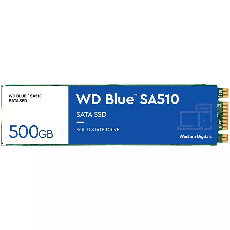 SSD WD Blue (M.2, 500GB, SATA