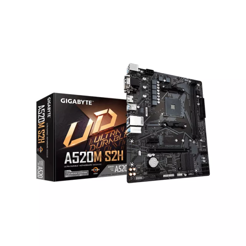 MB Gigabyte AMD AM4 A520M S2H