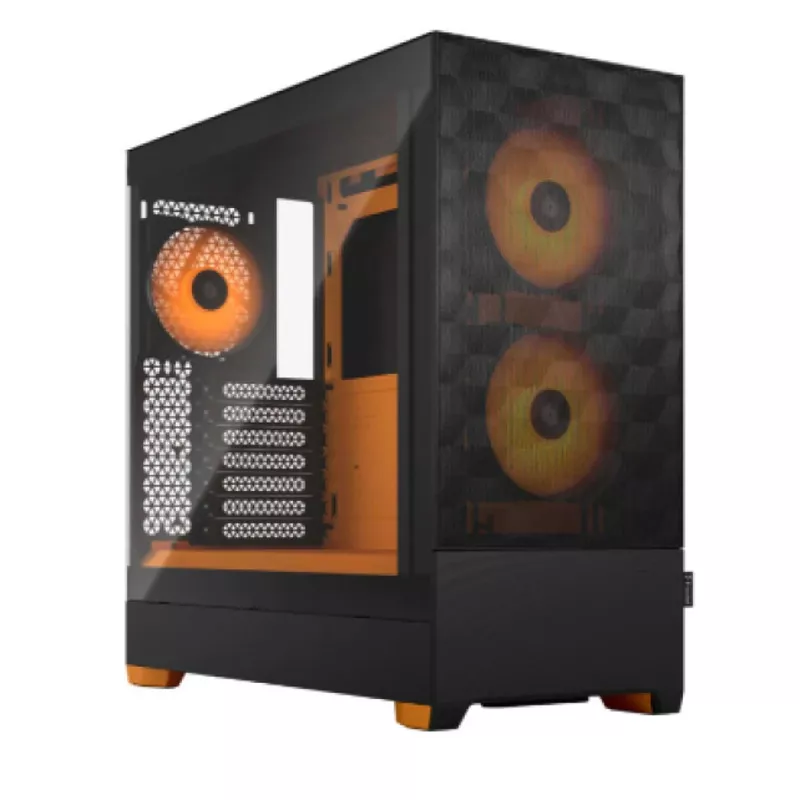 Kućište Fractal Design Pop Air RGB Orange Core TG Clear Tint, FD-C-POR1A-05