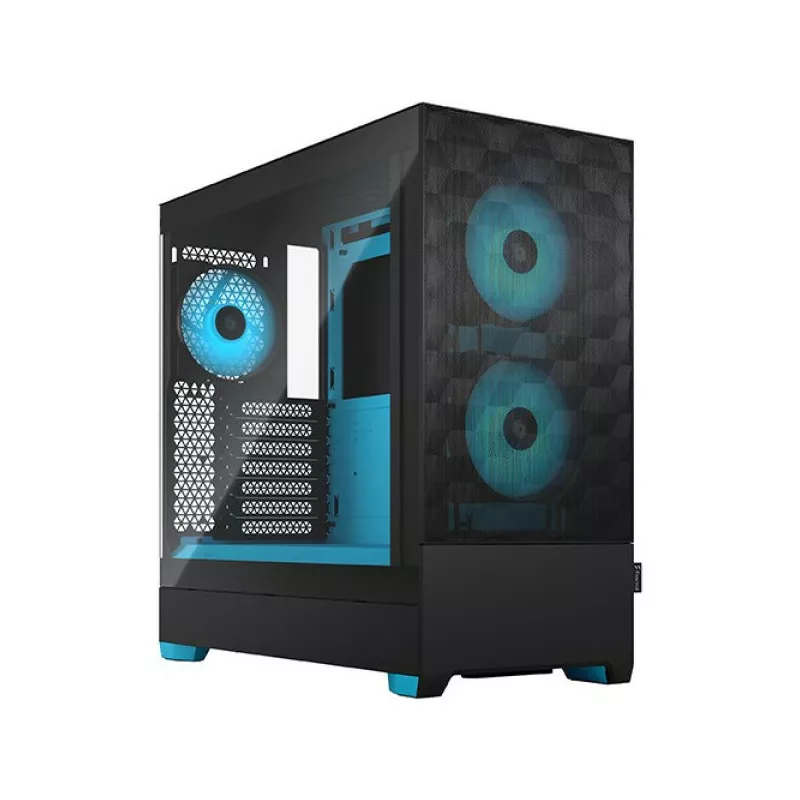 Kućište Fractal Design Pop Air RGB Cyan Core TG Clear Tint, FD-C-POR1A-02