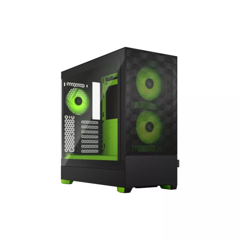 Kućište Fractal Design Pop Air RGB Green Core TG Clear Tint, FD-C-POR1A-04