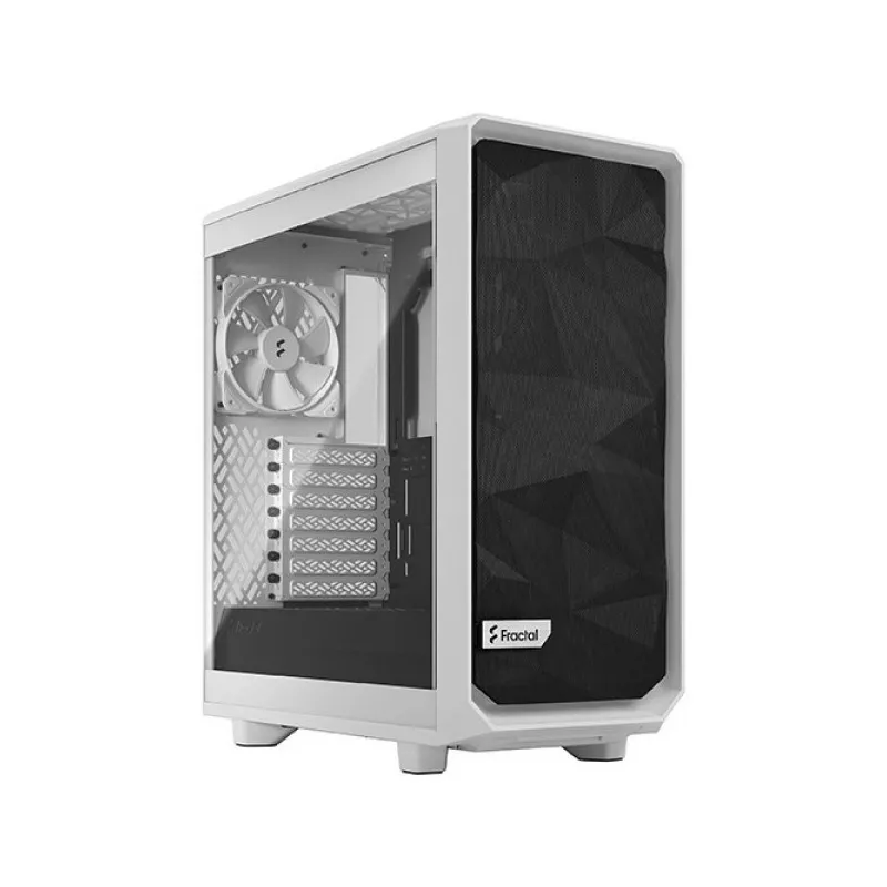 Kućište Fractal Design Meshify 2 Compact Lite White TG clear, FD-C-MEL2C-04