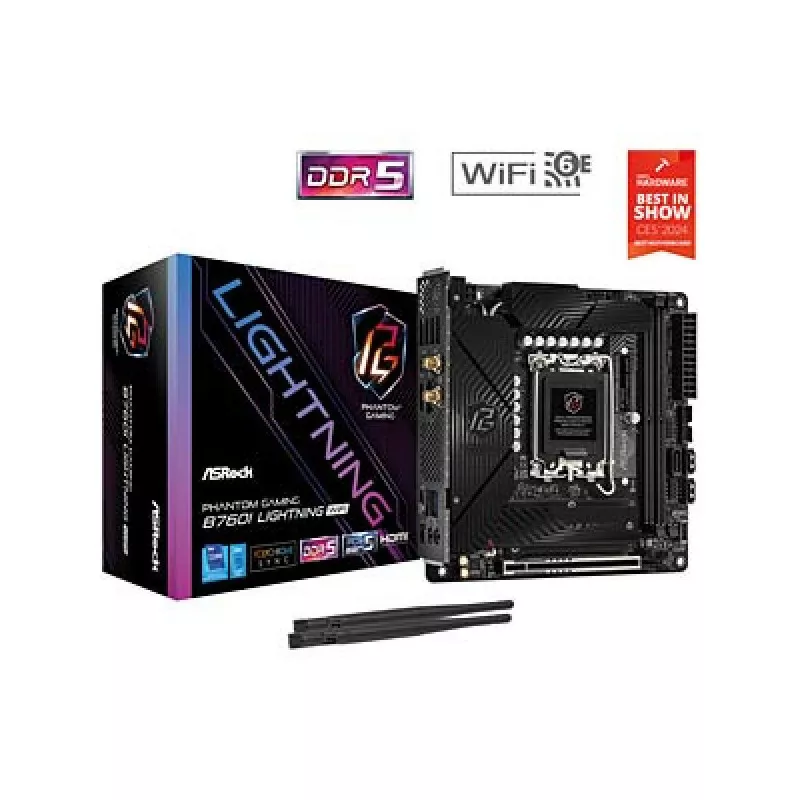 MB s1700 ASRock B760I Lightning WiFi D5