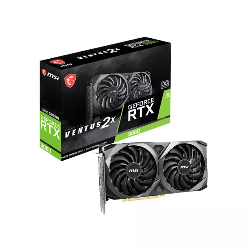 SVGA MSI Geforce RTX3060 VENTUS 2X 12G DDR6 OC, 912-V397-663