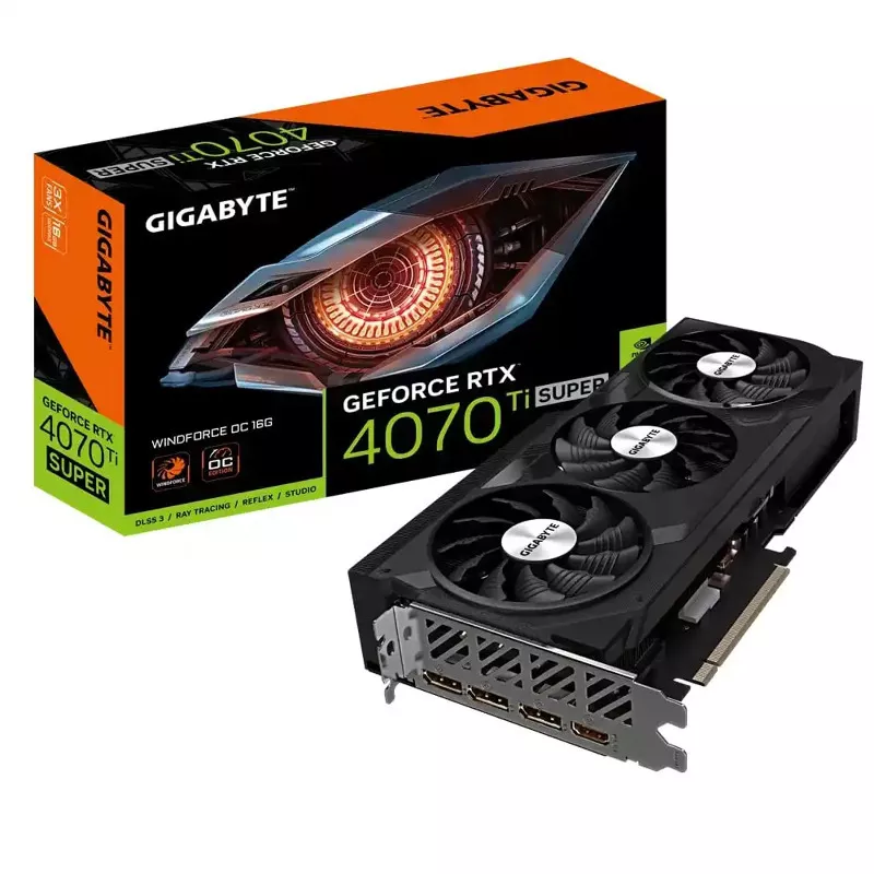 Grafička karta Gigabyte GeForce RTX 4070 Ti Super GV-N407TSWF3OC-16GD 16GB 192 bit 3xDP/HDMI