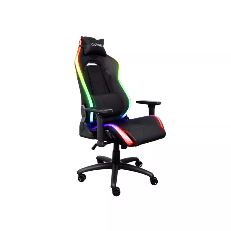 Stolica TRUST GXT719 RUYA RGB GAMING/Crna