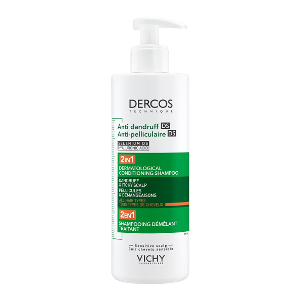 Dercos Anti Dandruff DS 2in1 (šampon protiv peruti i regenerator) 390ml