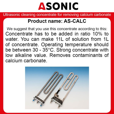 ASonic as-calc-1 koncentrat za čišćenje za ultrazvučne kade ( u10154 )