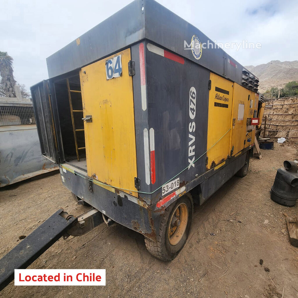 Atlas Copco XRVS 476 CD, 2011 mobilni kompresor