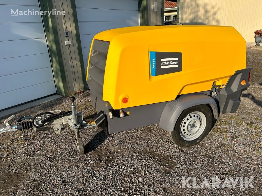 Prodaje se Atlas Copco XAS 88 mobilni kompresor na aukciji