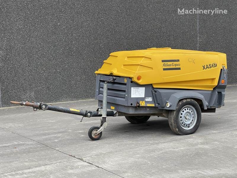 Atlas Copco XAS 57 DD mobilni kompresor