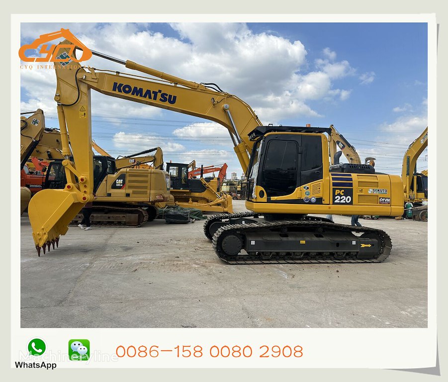 Komatsu PC220-8MO bager guseničar