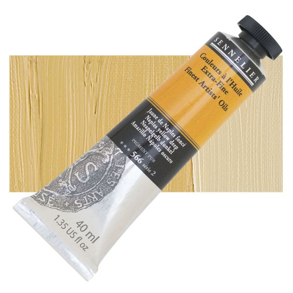 Sennelier Extra-fine Oil colour Tube 40 ml - 1,35 fl oz S2 - Naples yellow