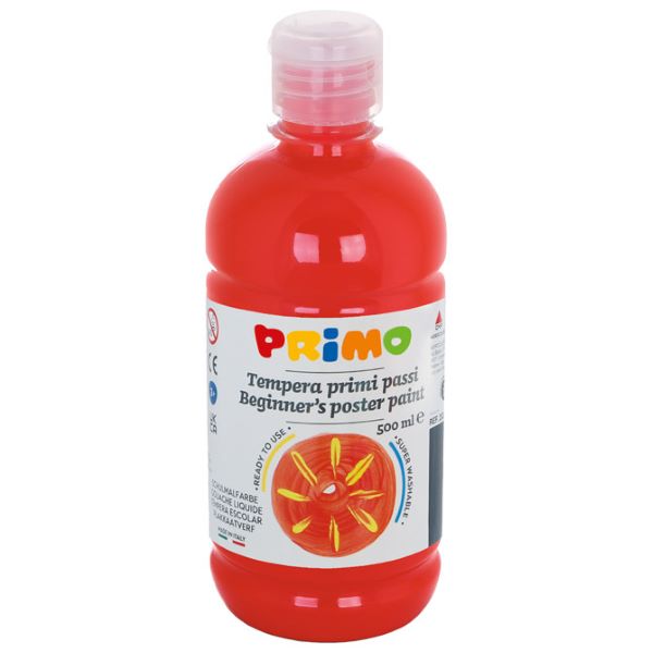 Primo BOJA TEMPERA 0.5L PRIMO CRVENA