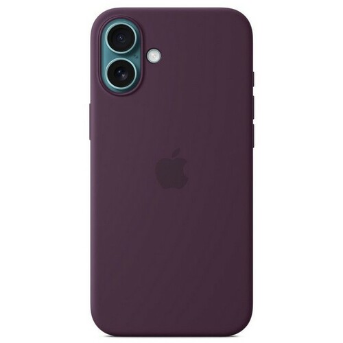 APPLE iPhone 16 Plus Silicone Case with MagSafe Plum myyd3zm/a