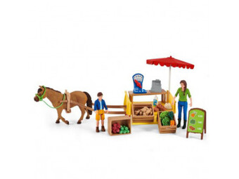 SCHLEICH Mobilna pijaca 42528