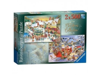 Ravensburger puzzle (slagalice) - Novogodisnaj carolija RA15031