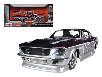 MAISTO Automobil 1:24 Harley-Davidson Custom 1967 Ford Mustang GT 32168