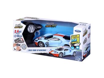 MAISTO Automobilmobil R/C 1:24 Premium - Ford GT - 2.4 GHz (USB rechargeable) 82335