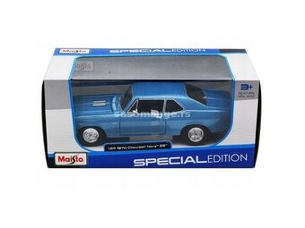 MAISTO Metalni model autića 1:24 1970 Chevrolet Nova SS 31262BU