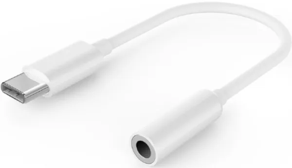 GEMBIRD A-CM-3.5F-01 Gembird USB type-C plug to stereo 3.5 mm audio adapter cable, white