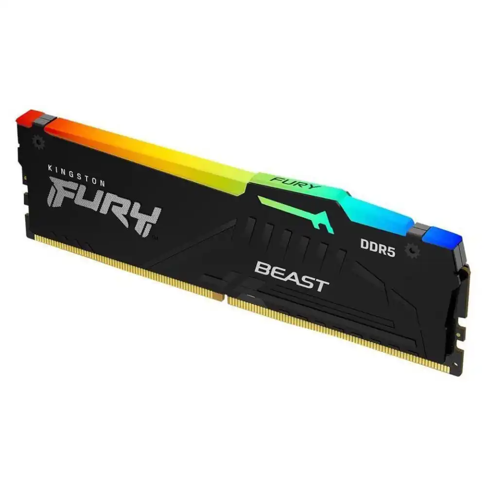 Memorija DDR5 32GB 5600MHz Kingston Fury Beast RGB KF556C36BBEA-32