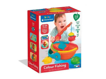 CLEMENTONI Baby rainbow fishing set